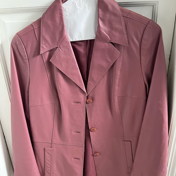 Sigrid Olsen | Jackets & Coats | Sigrid Olson Leather Jacket | Poshmark